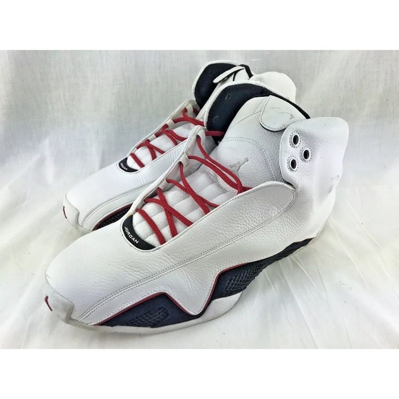 Nike | Shoes | 205 Nike Air Jordan 2 Xxi White Black Red Mens | Poshmark